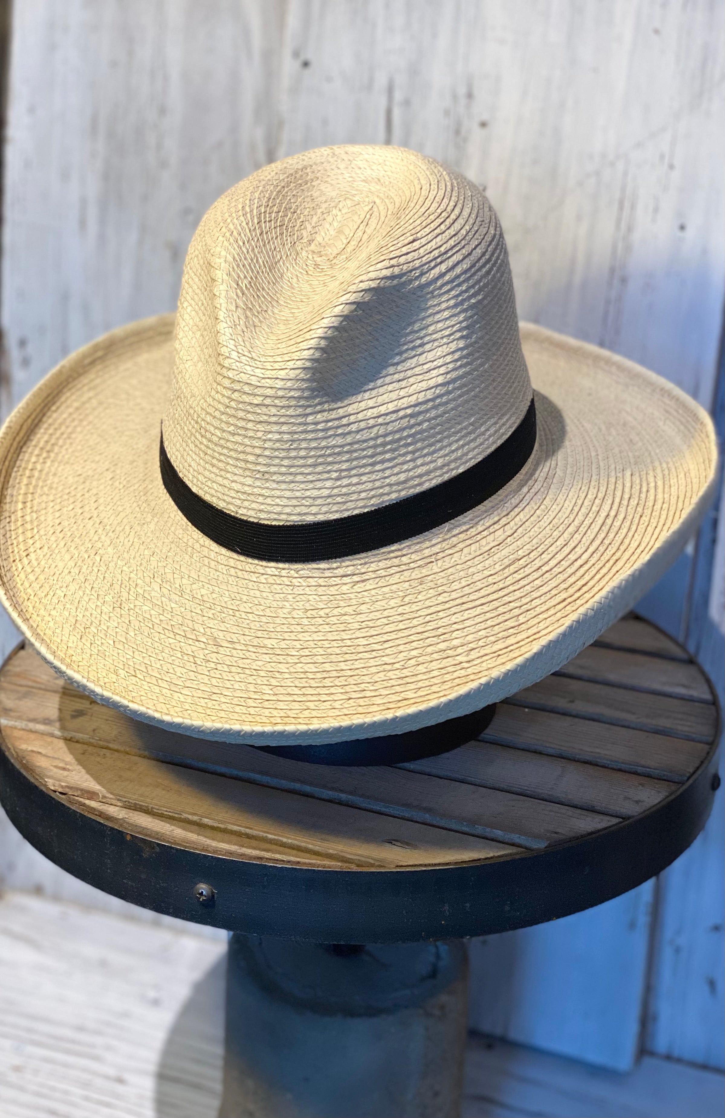 Natural Palm Leaf Gus Hat – By Sheila Fay